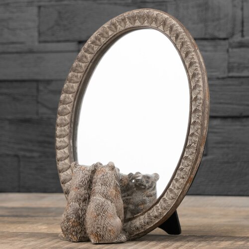 Настольное зеркало Mirror With 2 Bears Looking