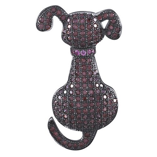Подвеска ELEMENT47, серебро, 925 проба, фианит