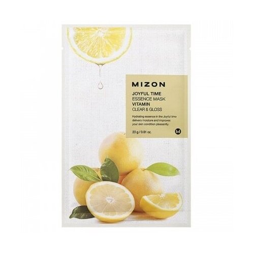 MIZON Joyful Time Essence Mask Vitamin C Маска для лица с витамином С 10 уп.