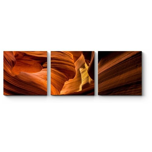 Модульная картина Прекрасные цвета каньона 80x27