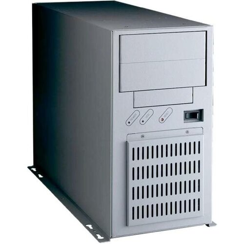 IPC-6608BP-00D Desktop/Wallmount Chassis, PICMG 1.0/1.3, Drive bays: 2*5.25" + 1*3.5", 8xFullSize ExpSlot, 1x120mm fan, w/o PSU, D