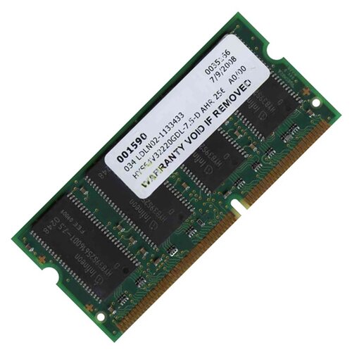 Оперативная память Infineon 256 МБ SDRAM 133 МГц SODIMM CL3 HYS64V32220GDL-7.5