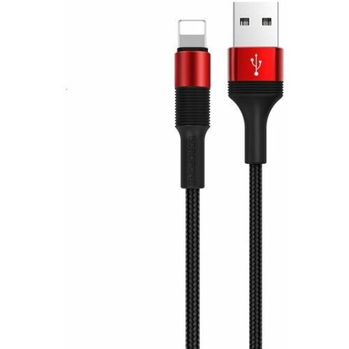 Кабель USB iPhone Lightning Borofone BX21 <черный>