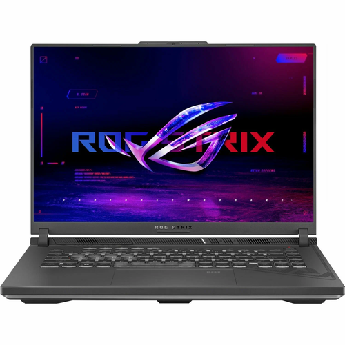16" Ноутбук ASUS ROG Strix G16 G614JU-N3186, 165Гц 1920х1200, Intel Core i7-13650HX (2.6 ГГц) 14 ядер, RAM 16 ГБ, SSD 2048 ГБ, NVIDIA GeForce RTX 4050 (6 Гб), Windows 11 Pro , Русская раскладка