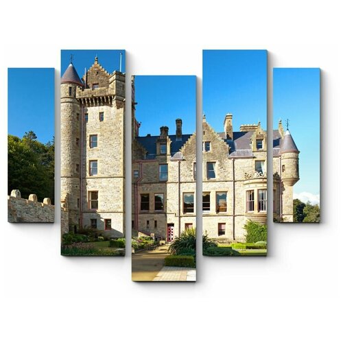Модульная картина Замок Белфаст в Северной Ирландии101x82