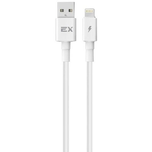 Кабель Eхployd Eх-K-1151, Lightning - USB, 2 А, 1 м, белый