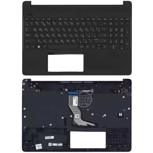 Клавиатура для ноутбука HP 15-EF 15-DY топкейс черный