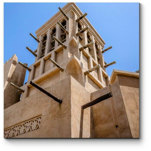 Модульная картина Арабский стиль архитектуры 20x20