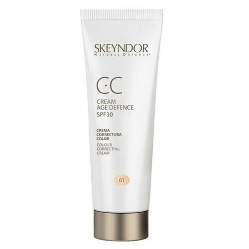 Skeyndor CC крем Age Defence, SPF 30, 40 мл, оттенок: 01