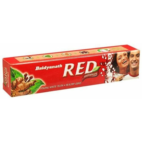 Baidyanath Зубная паста Красная (Red), 100 г
