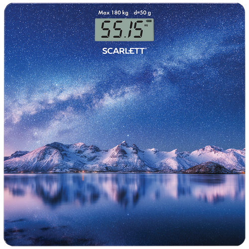 Весы электронные Scarlett SC-BS33E022, синий