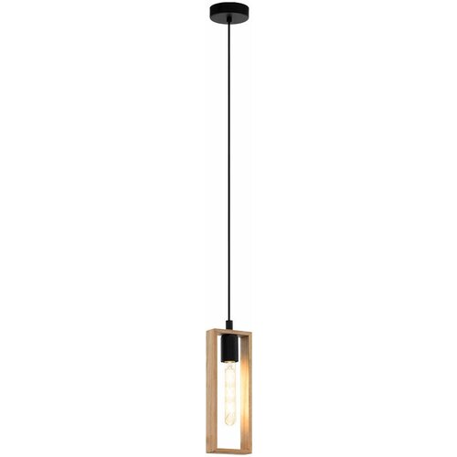 Потолочный светильник EGLO Littleton 49473, E27, 60 Вт, кол-во ламп: 1 шт., цвет: черный
