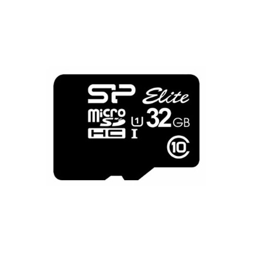 Карта памяти Silicon Power microSDHC 32 ГБ Class 10, V10, A1, UHS-I U1, R/W 85/15 МБ/с, 1 шт., черный