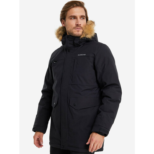Парка TOREAD Men's cotton-padded jacket, размер 54, черный