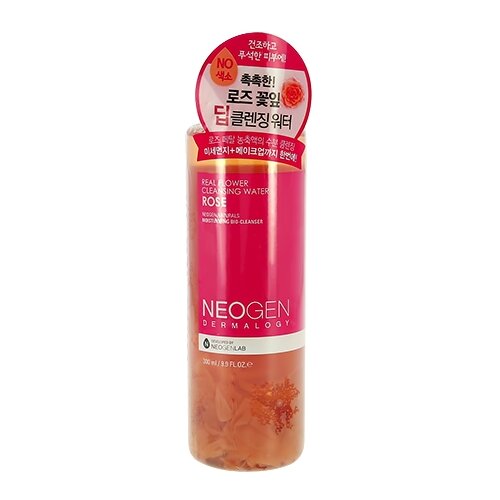 Neogen мицеллярная вода с экстрактом розы Real Flower Cleansing Water, 300 мл