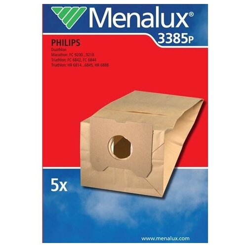 Menalux Бумажные пылесборники 3385 P, 5 шт.