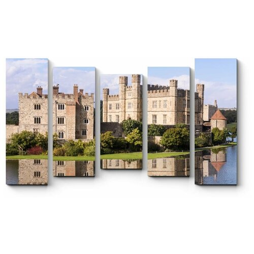 Модульная картина Лидский Замок-Крепость Англии100x60