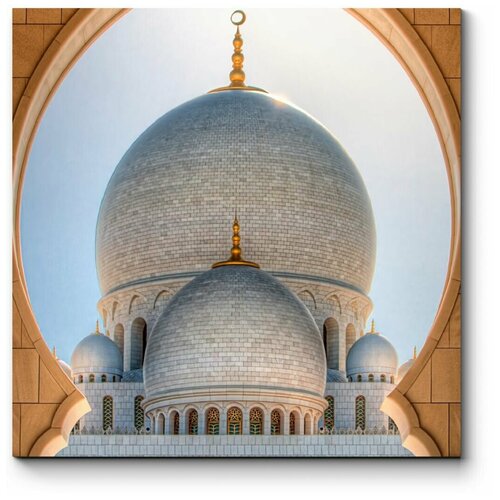 Модульная картина Купол Мечети Шейха Зайда, 30x30