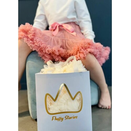 Юбка Fluffy Stories, размер L, розовый