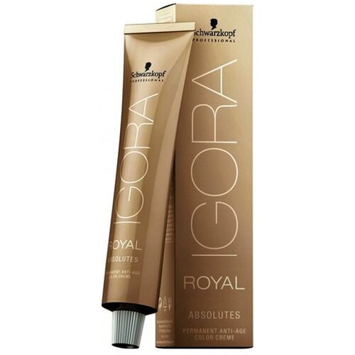 Schwarzkopf Professional Royal крем-краска Absolutes, 5-80 светлый коричневый красный натуральный, 60 мл