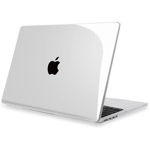 Пластиковая накладка для Macbook Pro 16 2021 A2485 Nova Store Прозрачная глянцевая