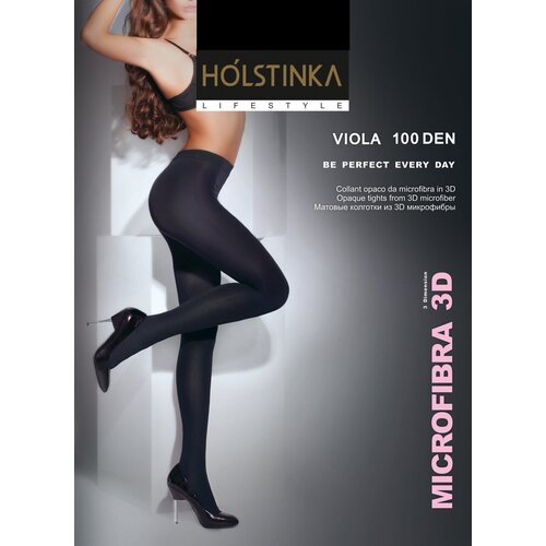 Колготки  Holstinka Viola, 100 den, размер 4, черный