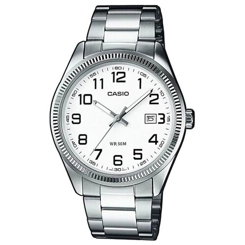 Наручные часы CASIO Collection MTP-1302D-7B, белый, серебряный