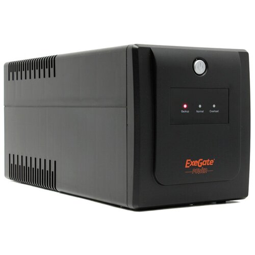 Источник бесперебойного питания ExeGate Power Back 1500VA 900W Black UNB-1500