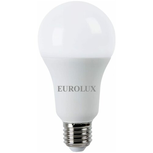 Лампа светодиодная LL-E-A70-20W-230-6K-E27 (груша, 20Вт, холод, Е27) Eurolux