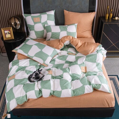 Комплект постельного белья Сатин Стандарт C581, 2-спальный, 2 наволочки 50х70 см, 100% хлопок