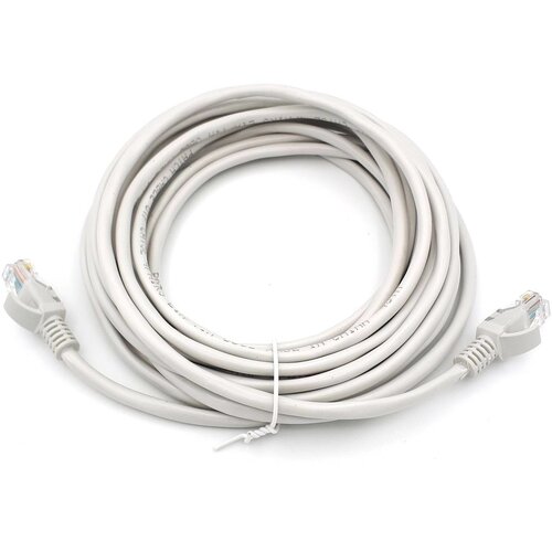 Сетевой кабель Патч корд 25м / Интернет кабель 25 м / LAN сетевой провод Патчкорд / RJ45