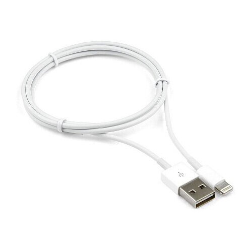 Кабель Cablexpert USB - Lightning (CC-USB-AP2MP), 1 м, 1 шт., белый