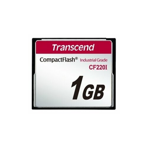Карта памяти Transcend Compact Flash 1 ГБ, R/W 56/44 МБ/с