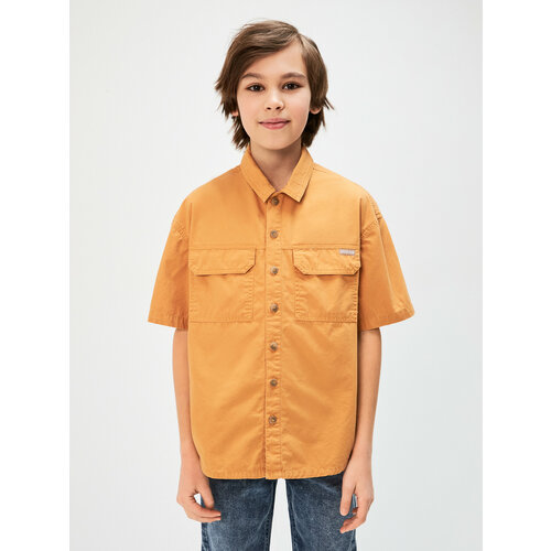 Рубашка Acoola, размер 134, оранжевый