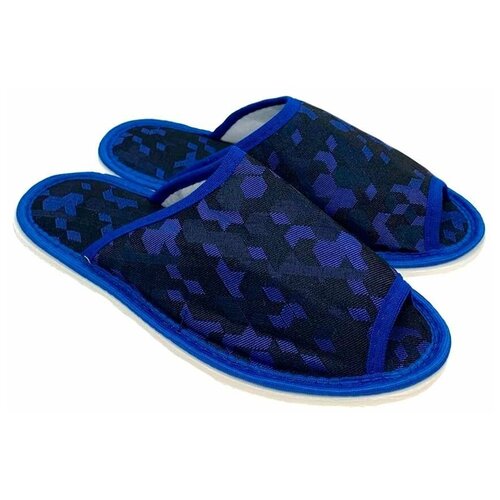 Тапочки ivshoes, размер 44-45, черный, синий