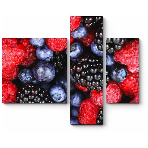 Модульная картина Сладкие ягоды 110x91