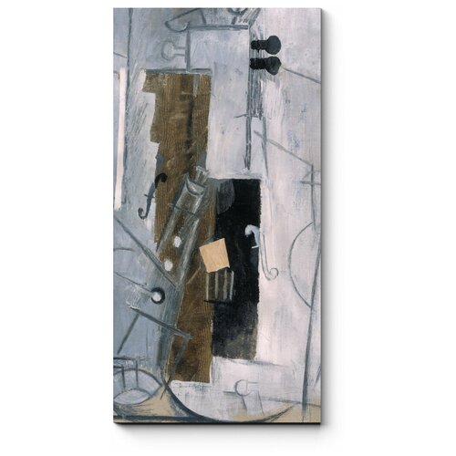 Модульная картина Кларнет и скрипка, Пабло Пикассо 20x40
