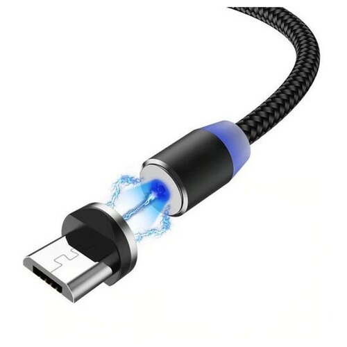 Кабель USB-Micro USB X-Cable Магнитный 1м черный
