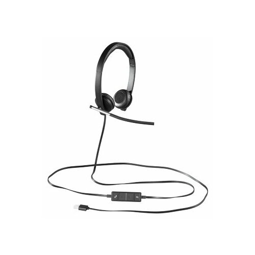 Компьютерная гарнитура Logitech VC USB Headset Stereo H650e, черный