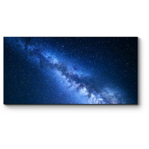 Модульная картина Ночная магия, Млечный путь120x60