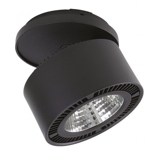 Светильник Lightstar Forte Inca 214847, LED, 40 Вт, нейтральный белый, цвет арматуры: черный, цвет плафона: черный