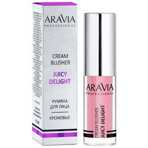 ARAVIA Румяна жидкие кремовые Juicy Delight, 02