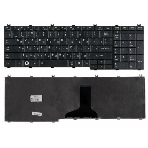 Клавиатура для ноутбука Toshiba 9Z. N4WSC.001 черная