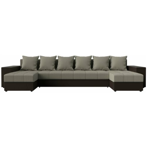 П-образный диван Дубай, корфу 02; коричневый