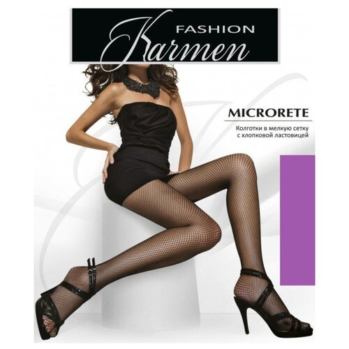 Колготки  Karmen Microrete, размер 3, фиолетовый