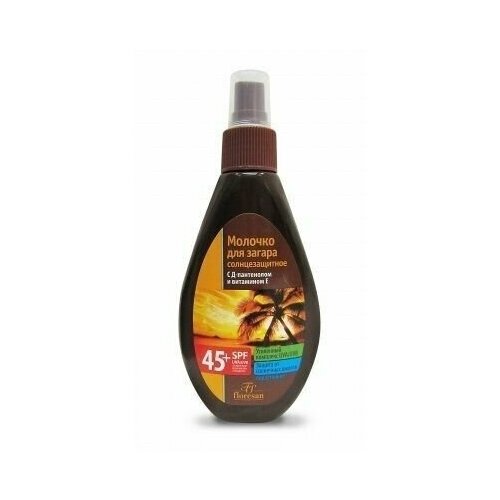 Молочко солнцезащитное для загара Floresan пальмовый рай SPF 45, 160 мл