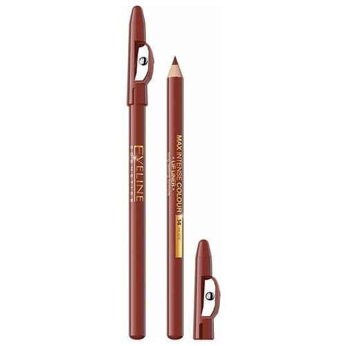Контурный карандаш для губ, Eveline Cosmetics, Max Intense, тон 14 Nude