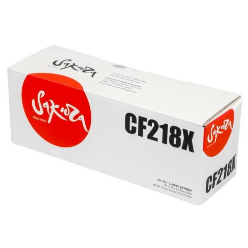 Картридж лазерный SAKURA 18A CF218X чер. пов. емк. для HP LJ Pro M104/M132, 1165901