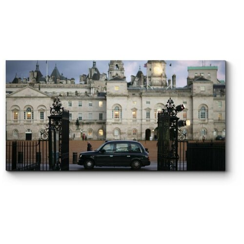 Модульная картина Классический лондонский автомобиль 120x60