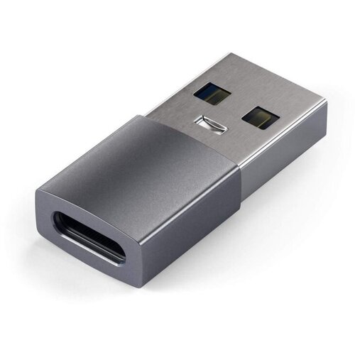 Адаптер Satechi USB-A -USB-C Space Grey (ST-TAUCM)